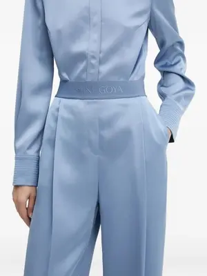 Stine Goya Pleated Wide-leg Trousers