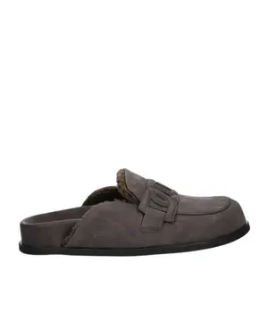 TWINSET Logo Embellished Mules
