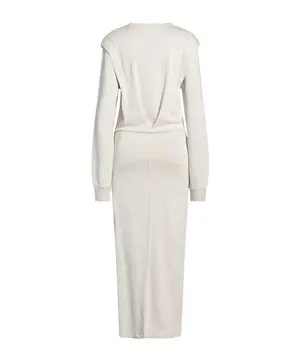 Isabel Marant Étoile Long Sleeve Crewneck Maxi Dress With Front Slit