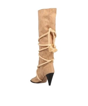 Isabel Marant Étoile Cone Heel Ankle Boots - Nude