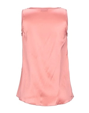 Brunello Cucinelli Solid Satin Sleeveless Top