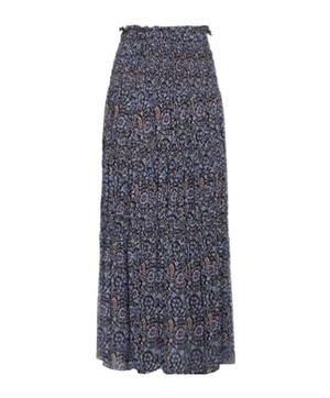 Isabel Marant Étoile Floral Print Mermaid Skirt - Black