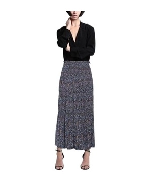 Isabel Marant Étoile Floral Print Mermaid Skirt - Black