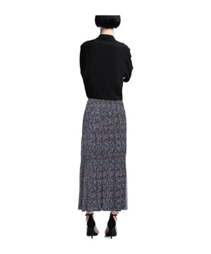 Isabel Marant Étoile Floral Print Mermaid Skirt - Black