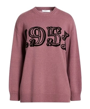 Max Mara Plain Colour Jumpers - Pink