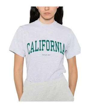 SPORTY  RICH Sporty & Rich Stretch Cotton T-shirt