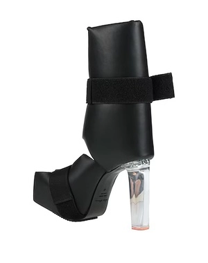 Rick Owens Leather Platform Boots