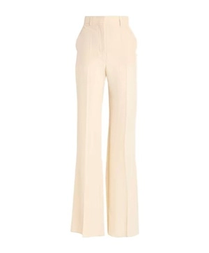 Sportmax High-waisted Straight-leg Pants - Nude