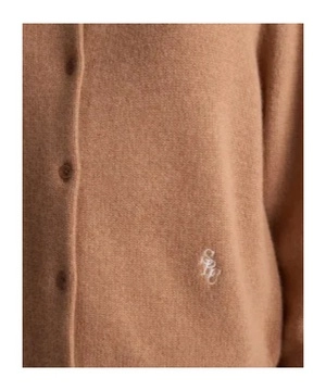 SPORTY  RICH Sporty & Rich Embroidered Button Cardigan