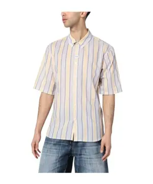 Martine Rose Striped Short-sleeve Shirt