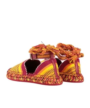 Chloé Espadrille Sandals With Tie Fastening