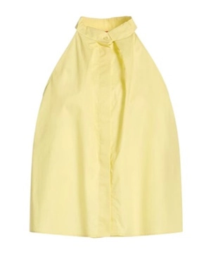 MAXCO. Max&co. Sleeveless Poplin Voile Shirt