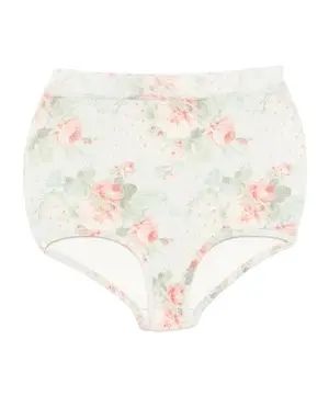 Simone Rocha High-rise Floral Brief - White