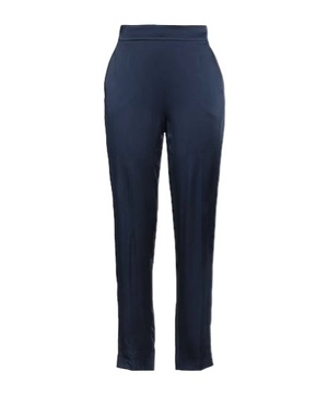 Max Mara Solid-color Tapered Trousers - Black