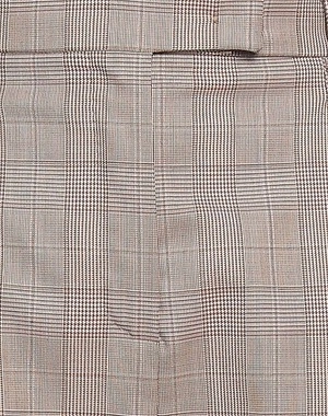 Max Mara Plaid Cool Wool Trousers