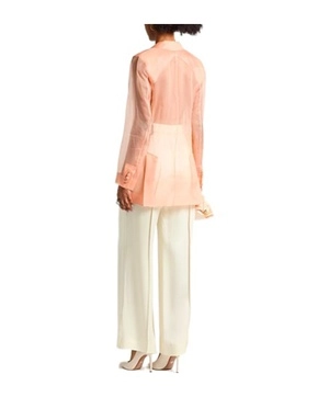 Max Mara Double-breasted Organza Blazer