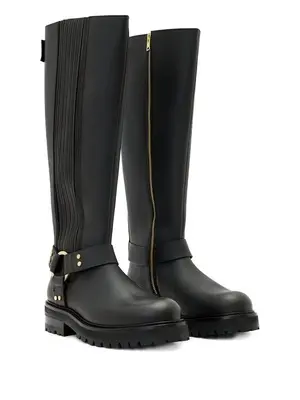 ALLSAINTS 450mm Maddie Leather Boots