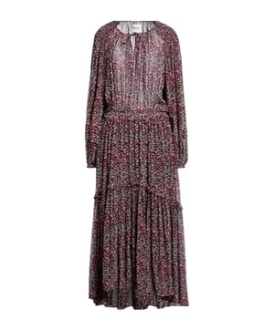 Isabel Marant Étoile Floral Print Long-sleeve Dress