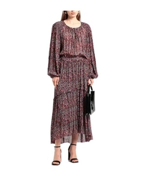 Isabel Marant Étoile Floral Print Long-sleeve Dress