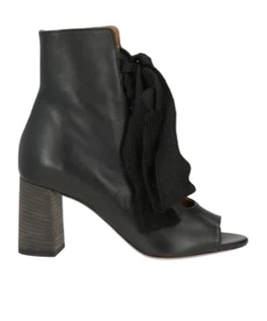 Chloé Minimal Open-toe Block-heel Ankle Boots