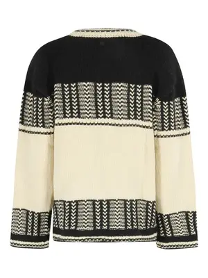 LOW CLASSIC Jacquard Knit Sweater