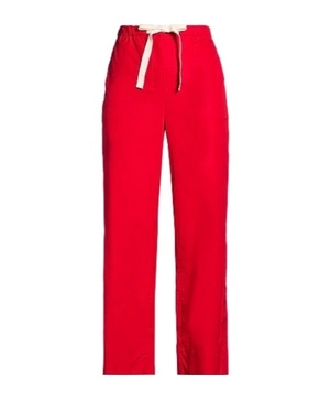 Max Mara Loose Solid-color Pants - Red