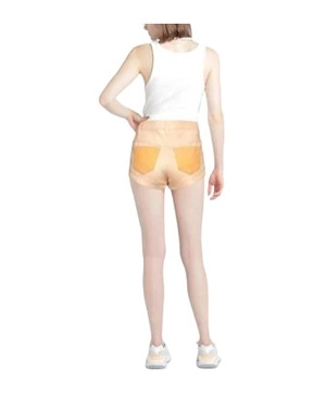 Isabel Marant Étoile Light Wash High Waist Denim Hot Pants