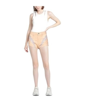 Isabel Marant Étoile Light Wash High Waist Denim Hot Pants