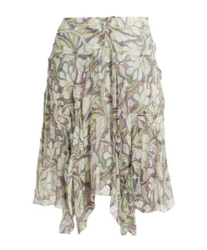 Isabel Marant Étoile Pleated Chiffon Skirt