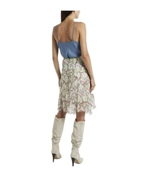 Isabel Marant Étoile Pleated Chiffon Skirt