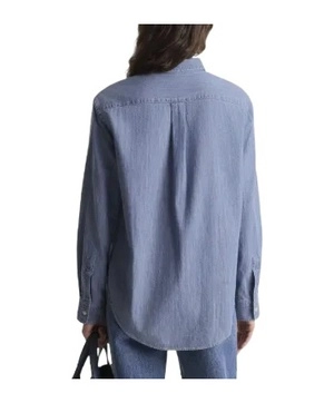 SPORTY  RICH Sporty & Rich Embroidered Pocket Shirt