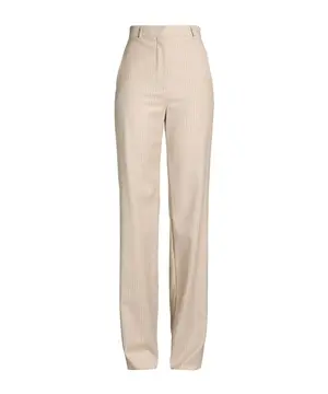 Max Mara Pinstriped Cool Wool Trousers