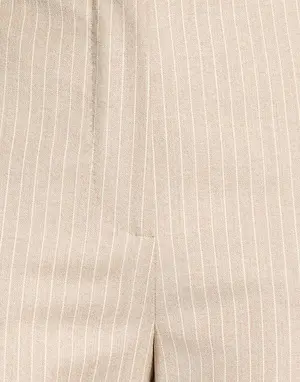 Max Mara Pinstriped Cool Wool Trousers