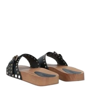 Isabel Marant Étoile Leather Slide Sandals