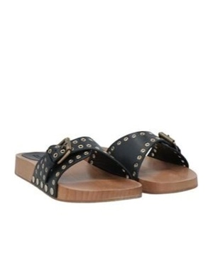 Isabel Marant Étoile Leather Slide Sandals