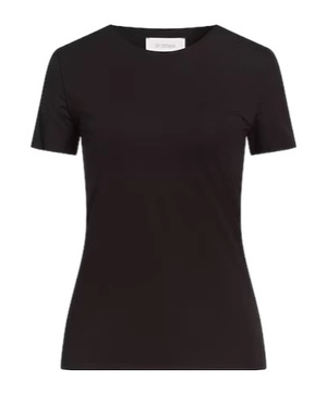 Sportmax Basic Solid-color T-shirt - Black