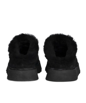 Zadig&Voltaire Embroidered Shearling Mules