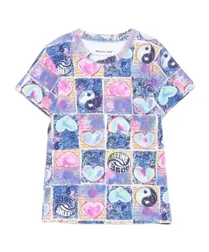 Martine Rose Graphic-print T-shirt - Blue