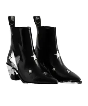 Zadig&Voltaire 60mm Tyler Stars Leather Boots