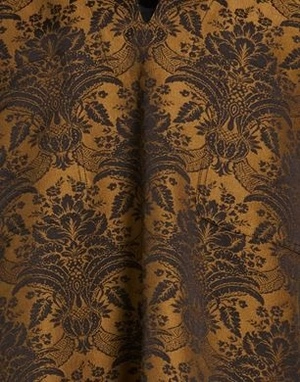 Max Mara Print Collared V-neck Long-sleeve Top