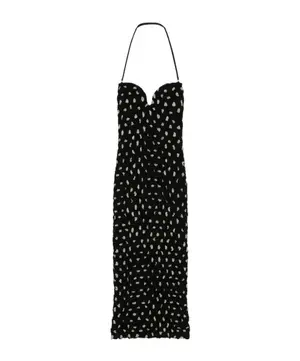 Nanushka Haylen Midi Dress - Black