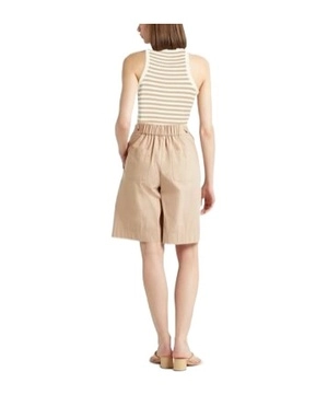 Max Mara Striped Racerback Tank Top
