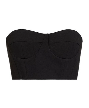 MAXCO. Max&co. Corset Bustier Top - Black