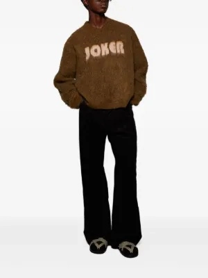 Martine Rose Letter-detail Sweater