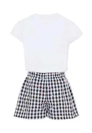 BILLIEBLUSH Heart-print Shorts Set