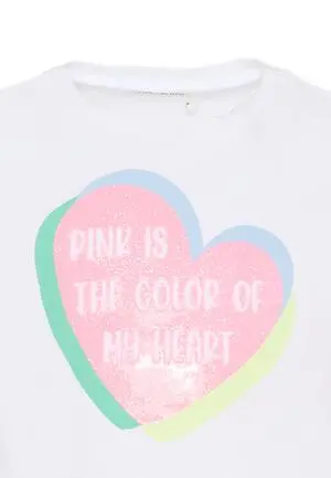 BILLIEBLUSH Heart-print Shorts Set
