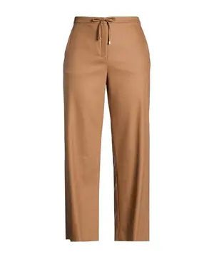 Max Mara Solid-color Loose Trousers - Brown