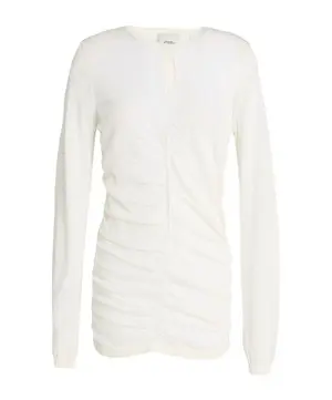 Isabel Marant Étoile Crew-neck Long-sleeve Top - White