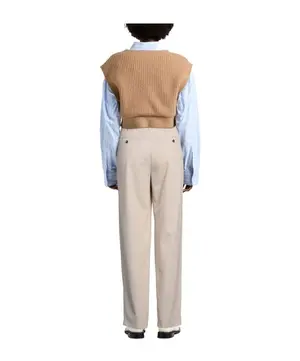 Max Mara Tapered Twill Trousers
