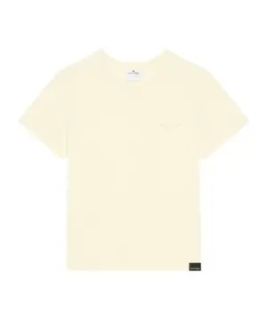 COURREGES Logo Patch Crewneck T-shirt